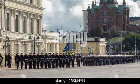 Chief of the Finnish Border Guard, Lieutenant General Pasi Kostamovaara ...