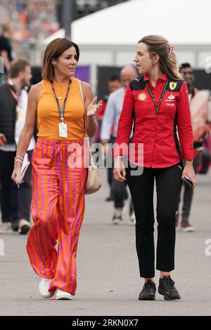 Sky Presenter Natalie Pinkham During The FORMULA 1 HEINEKEN DUTCH GRAND