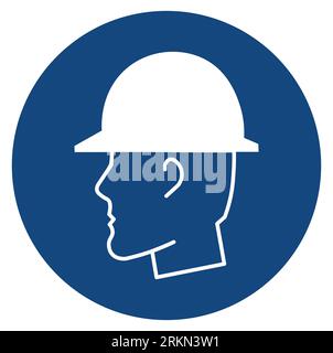 Head Protection Safety Helmet Illustration Stock Vector Image & Art - Alamy