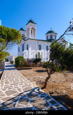 Naousa, GR - 2 August 2023: Church of the Assumption of Virgin Mary ...