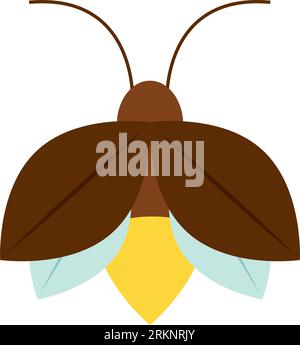 Vector Firefly Cartoon Character design; Cute style concept Stock ...