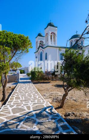 Naousa, GR - 2 August 2023: Church of the Assumption of Virgin Mary ...