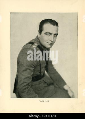 JEAN HARLOW and BEN LYON Portrait from US Programme for HELL'S ANGELS ...