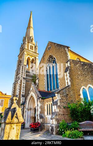 Tower of The Spire Church Farnham, Surrey, UK Stock Photo - Alamy