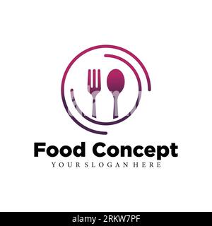 Good food logo icon vector template Stock Vector Image & Art - Alamy