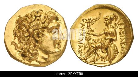 Photo coins Ancient Greece,gold Stock Photo - Alamy