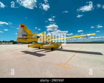 Hydroplane, aircraft on the water Stock Photo - Alamy