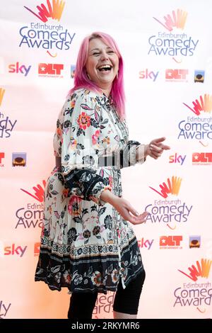 Comedian Lindsey Santoro attends the 2023 Edinburgh Comedy Awards at the Dovecot Studios during ...