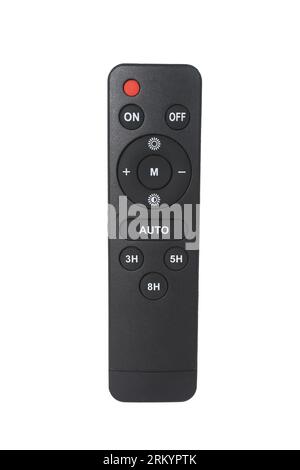 Solar cell remote control isolated on white background Stock Photo - Alamy