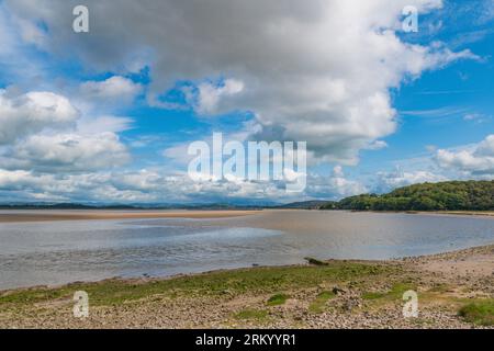 New Barns Bay on the River Kent Estuary, Arnside Stock Photo - Alamy
