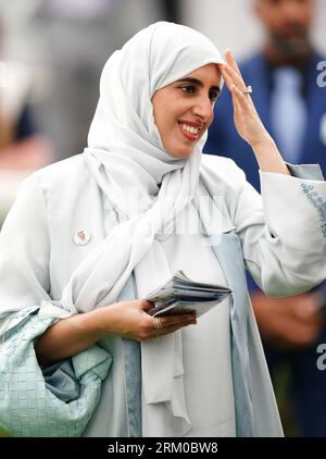 Sheikha Hissa at York Racecourse. Picture date: Wednesday August 21 ...