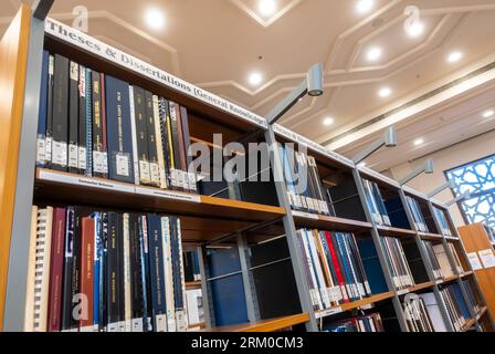 The interior Isa Cultural Centre Bahrain Stock Photo - Alamy