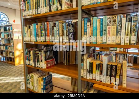 Reading room in a Bahrain Library in Isa Cultural Centre Bahrain Stock ...