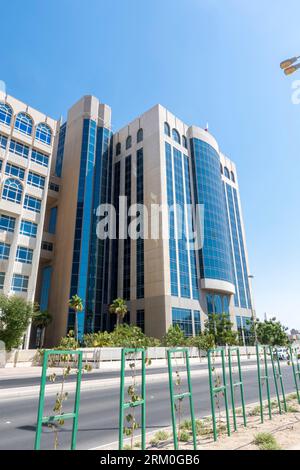 Ministry of Works Building Bahrain Stock Photo - Alamy