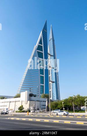 Bahrain World Trade Center or BWTC Building, the Iconic Landmark of ...
