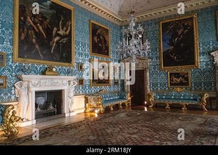 Kedleston Hall a neo-classical manor house, Kedleston, Derbyshire ...