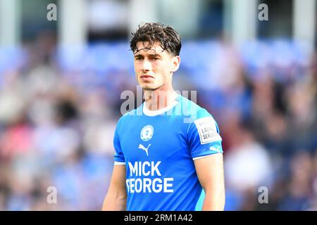 Joel Randall (14 Peterborough United) celebrates after scoring team's ...
