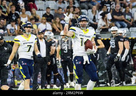 WR # 14 Louis Geyer /Stuttgart Surge Stock Photo - Alamy