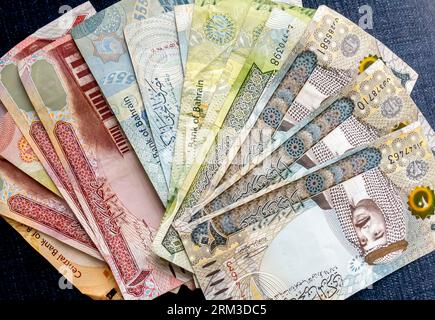 Middle East Bank Notes Stock Photo - Alamy