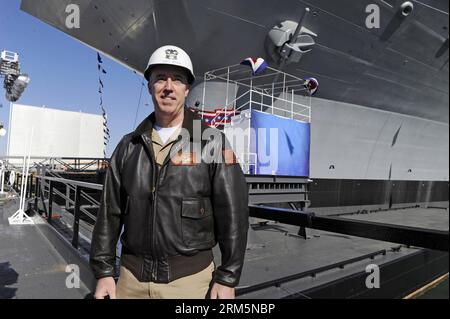 Commanding Officer of the USS Gerald R. Ford (CVN 78) Capt. Rick ...