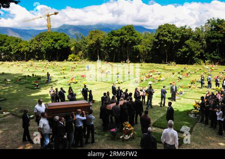 Monica Spear Funeral Open Casket