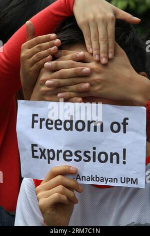 Anti-Cybercrime law protest in the Philippines Stock Photo - Alamy