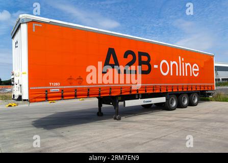 A2B-Online freight trailer transport company, Orwell Logistics Park ...