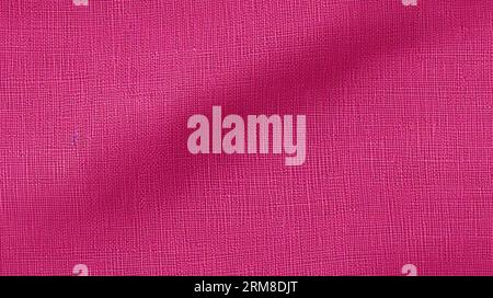 Linen fuchsia fabric cloth texture seamless Stock Photo - Alamy