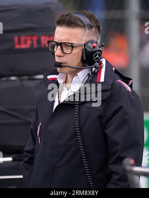 BONNINGTON Peter, Race engineer of Mercedes AMG F1 Team, SHOVLIN Andrew ...