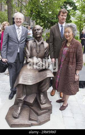 Former governor general Adrienne Clarkson arrives for a swearing in ...
