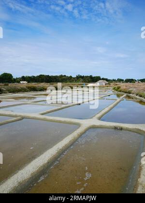 Saltern - île de Noirmoutier Stock Photo - Alamy