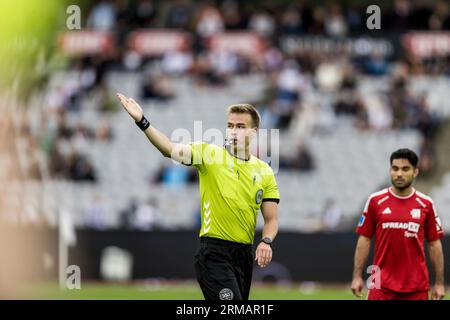 Aarhus, Denmark. 27th Aug, 2023. Goalkeeper Bailey Peacock-Farrell (45 ...