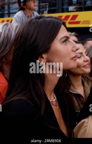 ZANDVOORT, NETHERLANDS - AUGUST 27: Kelly Piquet girlfriend of Max ...