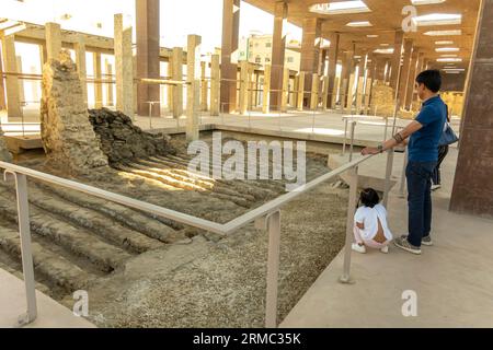 Pearling Path Visitor Center, designed by architect Valerio Olgiati ...