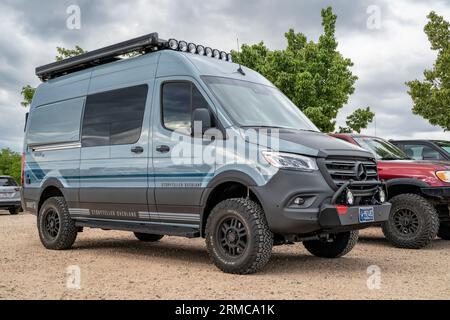 Loveland, CO, USA - August 25, 2023: Storyteller Overland Stealth Mode ...