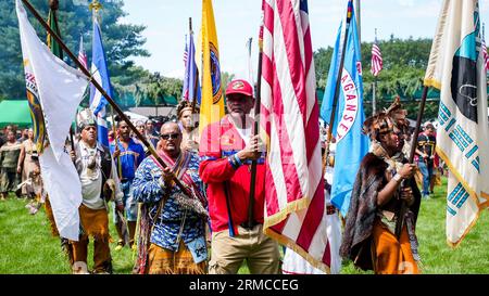 MASHANTUCKET RESERVATION, CT, USA-AUGUST 26, 2023: Schemitzun Feast Of ...