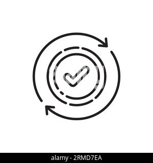 Sync process, update, data update or synchronize with bar process logo design. Using recycled ...