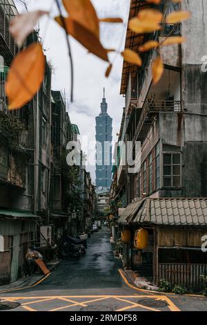 Taipei, Taiwan - August 12, 2023: City in Taiwan with the Taipei 101 ...