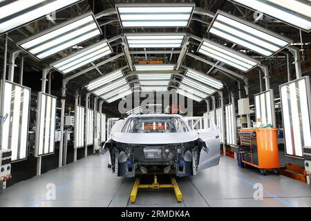 Visit the FAW-Volkswagen factory in Foshan City, south China's ...