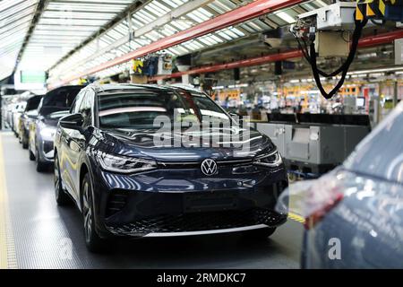 Visit the FAW-Volkswagen factory in Foshan City, south China's ...