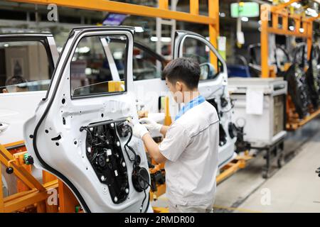 Visit the FAW-Volkswagen factory in Foshan City, south China's ...