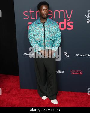 LOS ANGELES - AUG 27: DeMarcus Shawn at the 2023 Streamy Awards ...