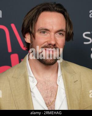 Brian McManus arrives at the Streamy Awards on Sunday, Aug. 27, 2023 ...