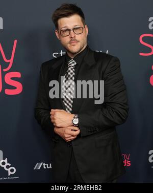 Dave Wiskus arrives at the Streamy Awards on Sunday, Aug. 27, 2023, at ...