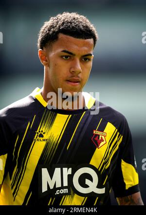 Watford’s Ryan Andrews during the Sky Bet Championship match at ...