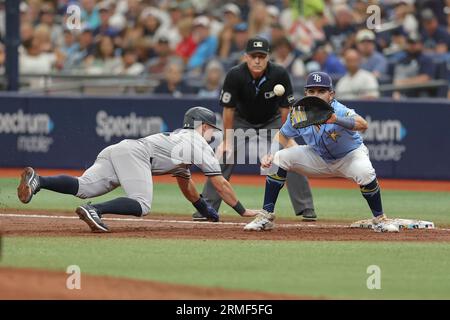 New York Yankees shortstop Anthony Volpe (11) in the second inning of a baseball game Sunday ...
