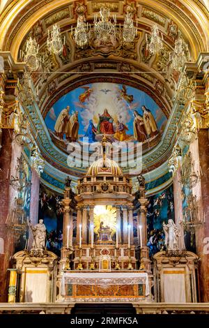 Santa Maria della Scala church in Piazza della Scala in Rome Stock ...