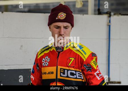 Drew Kemp of Leicester Lions during the Rowe Motor Oil Premiership ...