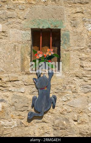 Cornac, France - August 2021: A small French village called 'Cornac ...