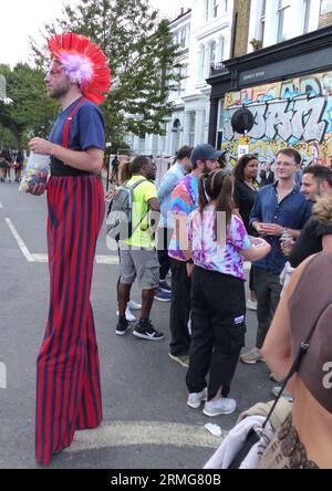 London, UK. 28th Aug, 2023. Adults day at the Notting Hill Carnival ...
